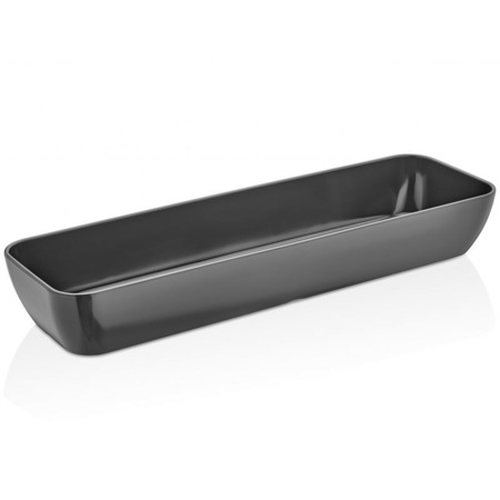 Vas servire melamina, culoare gri, 530 mm - eMAG.ro