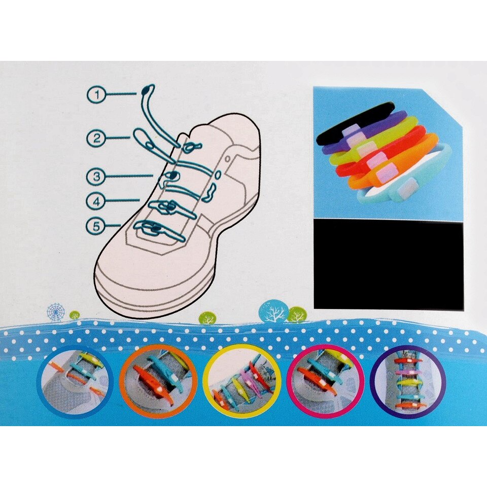 Set sireturi elastice din silicon multicolor, 6 bucati - eMAG.ro