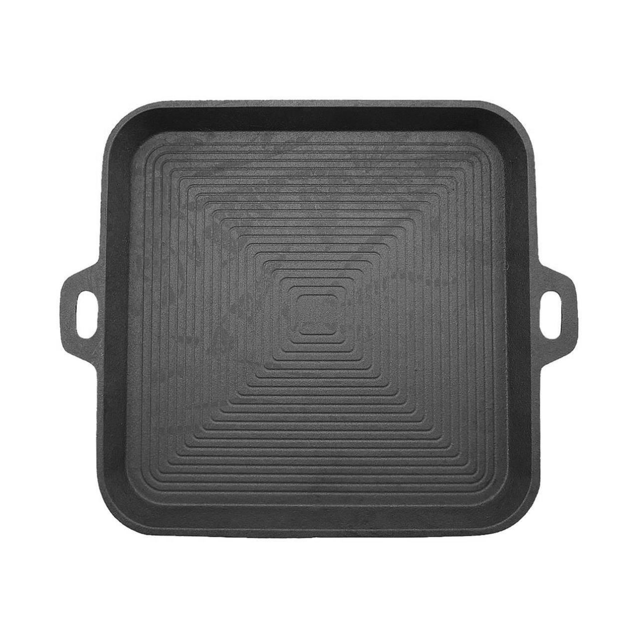 Placa gratar, fonta, patrata, 30x30 cm, Perfect Home - eMAG.ro