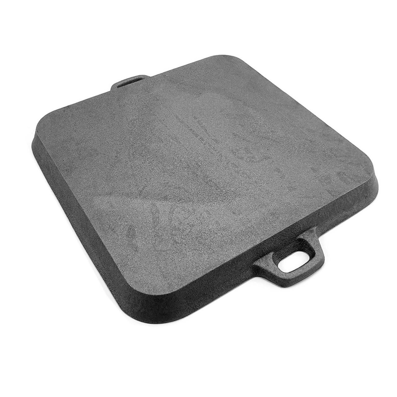 Placa gratar, fonta, patrata, 30x30 cm, Perfect Home - eMAG.ro