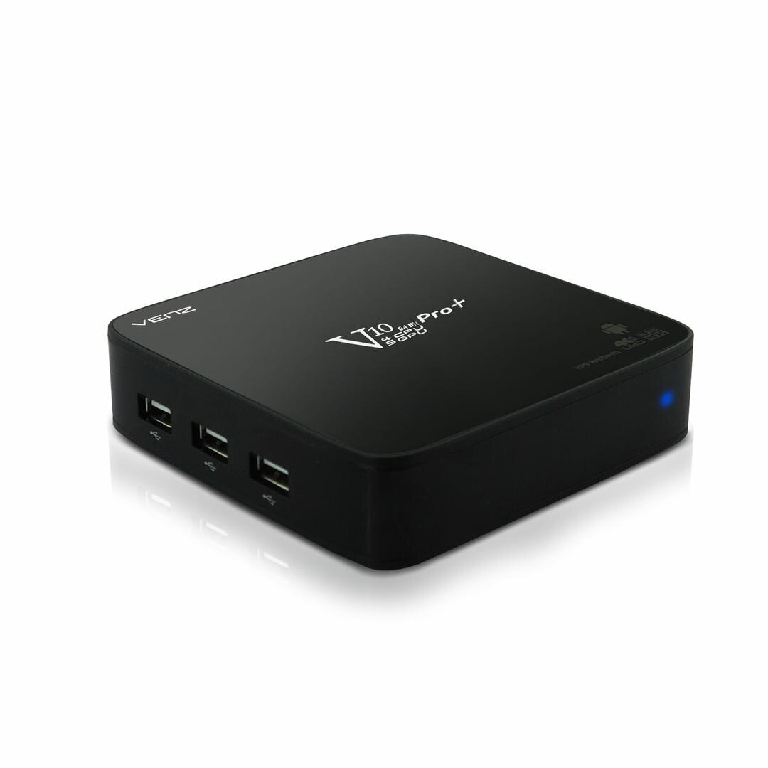 Venz V10 PRO+ Médialejátszó 4K HDR, 16GB, Wifi, BT, Android 7.1 - eMAG.hu