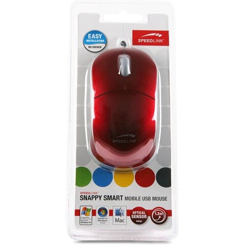 Mouse wireless optic SPEED-LINK Snappy Smart, rosu - eMAG.ro