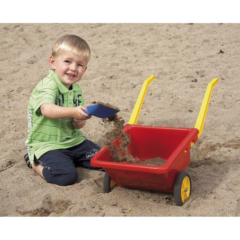 Roaba pentru copii Dantoy, Plastic, Rosu/Galben - eMAG.ro