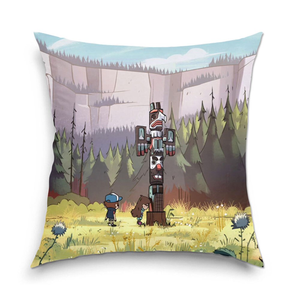 Dekoratív párna Art Star, Sad Mabel és Dipper a Gravity Fallsból ...