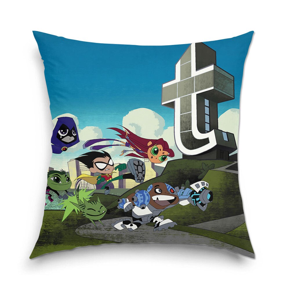 Dekoratív párna Art Star, Titánok akcióban, Animációk, Modern ...