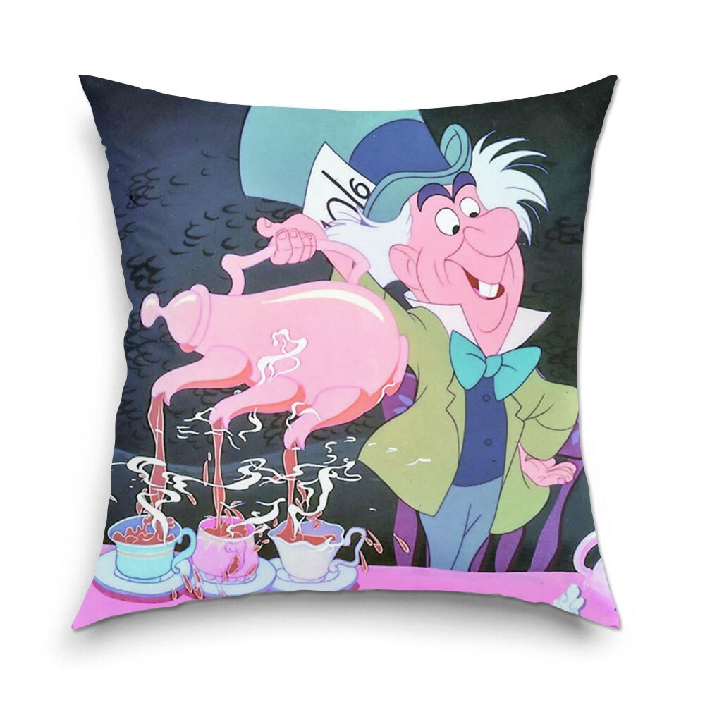 Dekoratív párna Art Star, Alice Csodaországban teában, Animációk ...