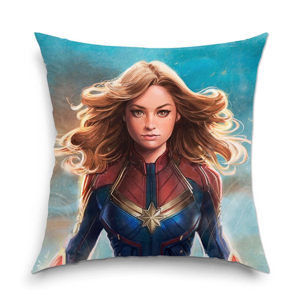 Dekoratív párna Art Star, Captain Marvel legyek, Animációk, Modern ...