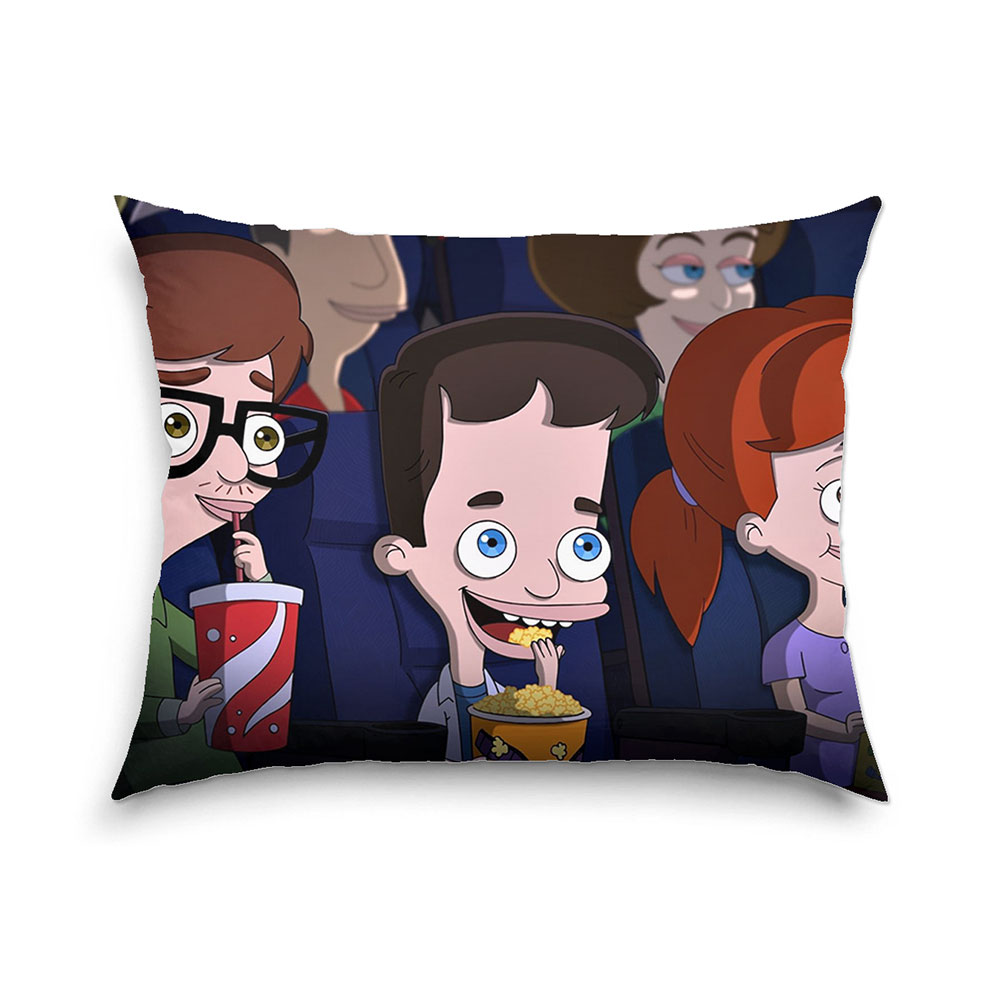 Dekoratív párna Art Star, Big Mouth Andrew Nick és Jessi a moziban ...