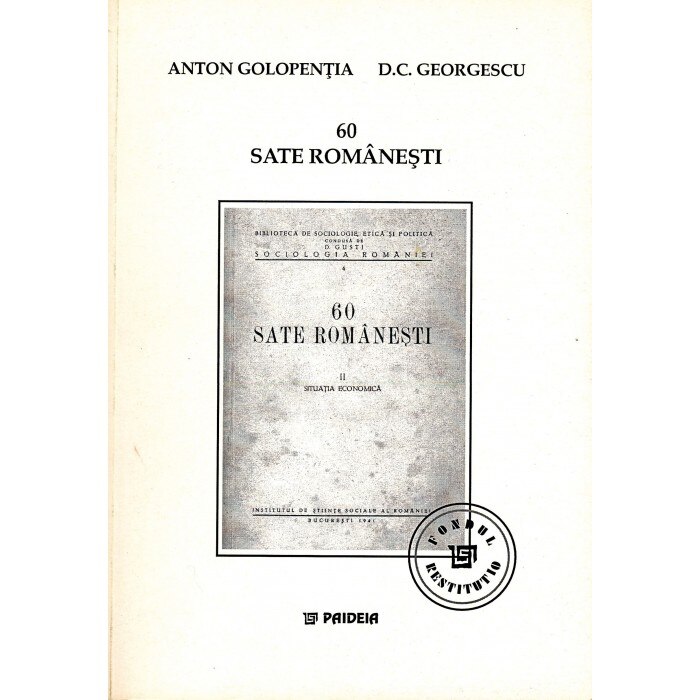 60 Sate Romanesti - Anton Golopentia - eMAG.ro