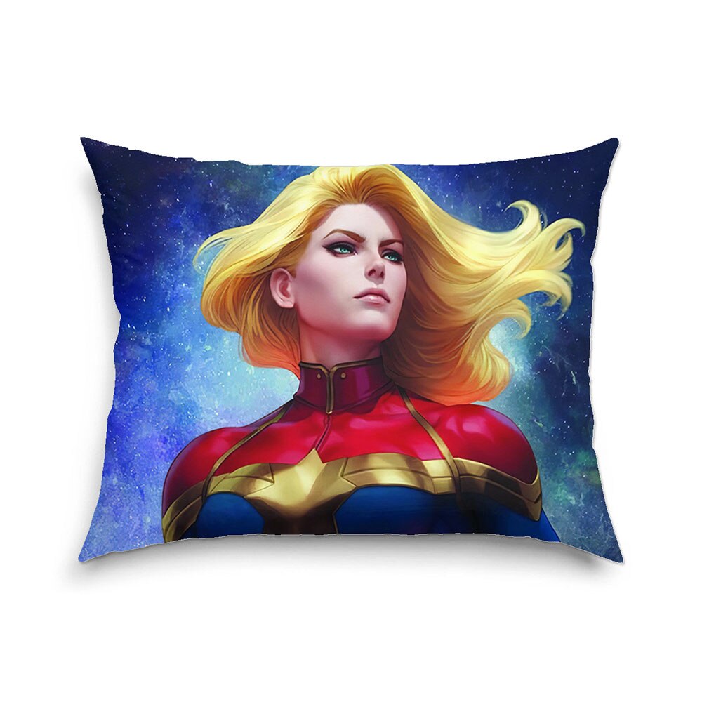 Dekoratív párna Art Star, Captain Marvel és a csillagok, Animációk ...
