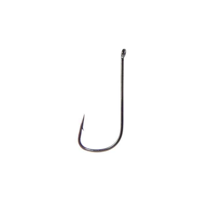 Set 11 bucati carlige, Owner, Penny Hook cu ochet, 50921, Black Chrome ...