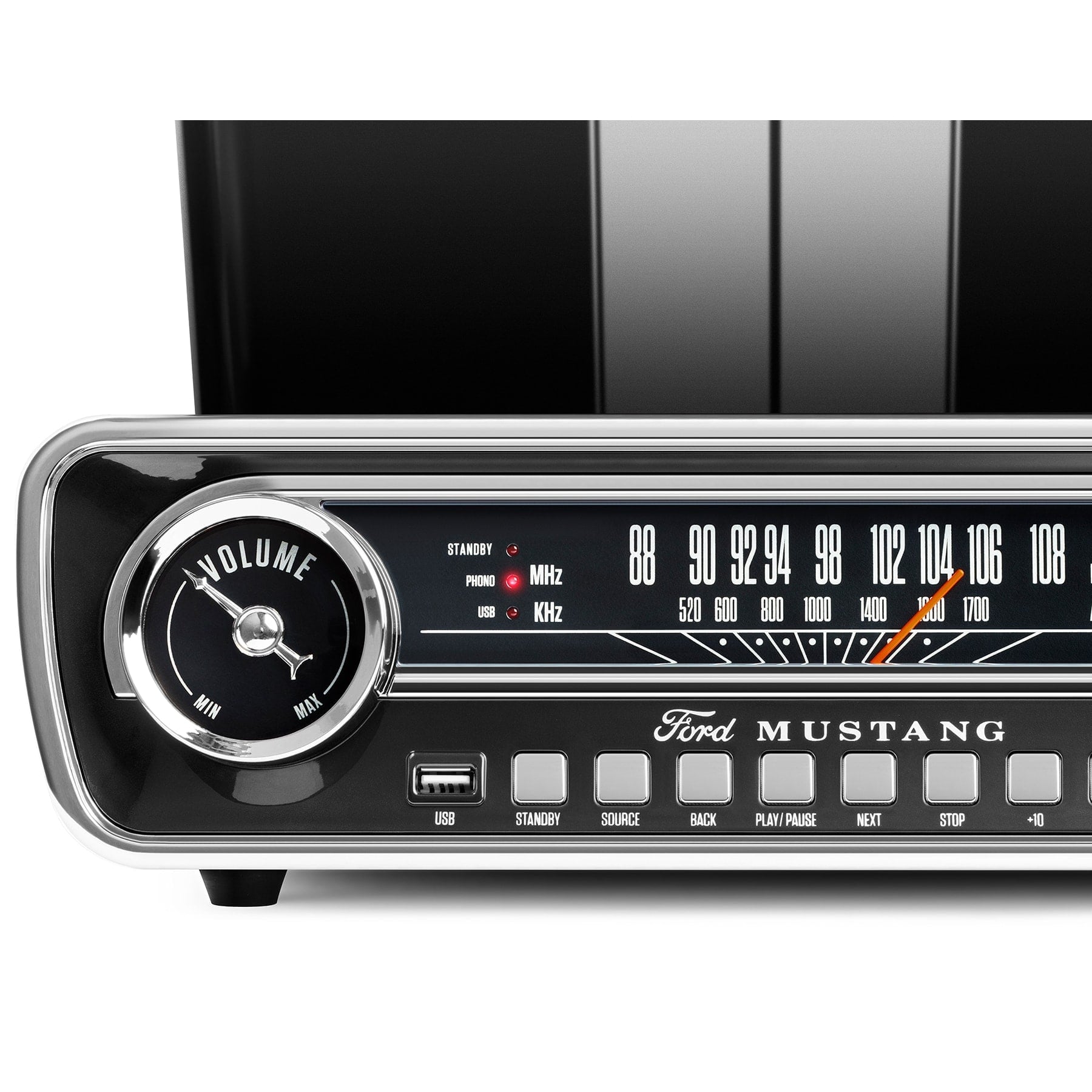 Pick-up ION Audio MUSTANG LP - Combo 4 in 1, Mp3 Player, Radio Tuner AM ...