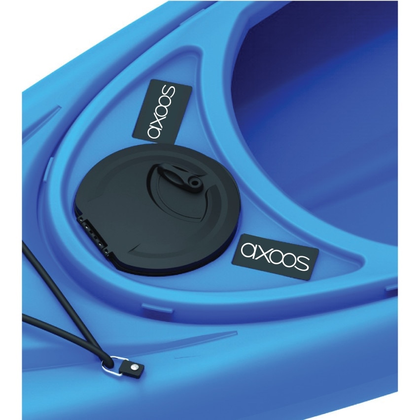 Caiac rigid Axoos, 1 loc, model Sit In, culoare albastra, lungime 3,05 ...