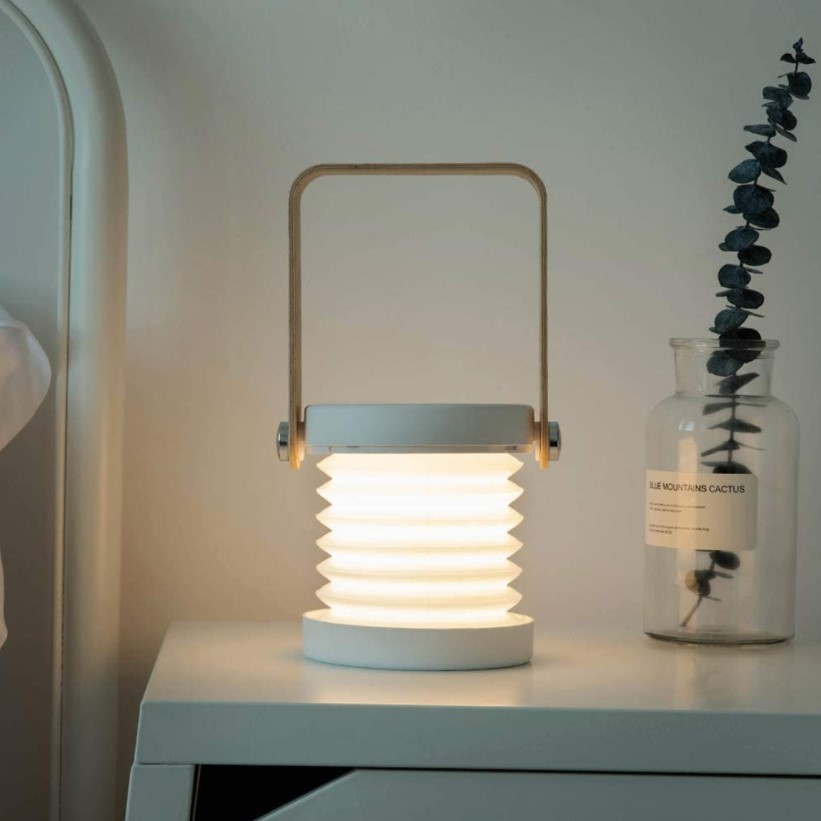 Lampa LED portabila DesignNest Janpim Lantern DH0228/LTLPJP, cu acumulator, incarcare USB ...