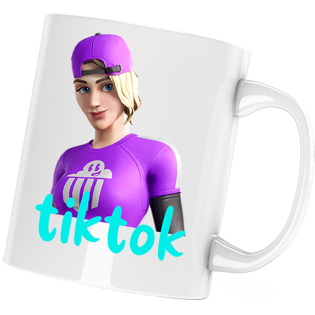 Bögre Branded Brigadier Fortnite Tiktok, Fehér, 330 ml - eMAG.hu