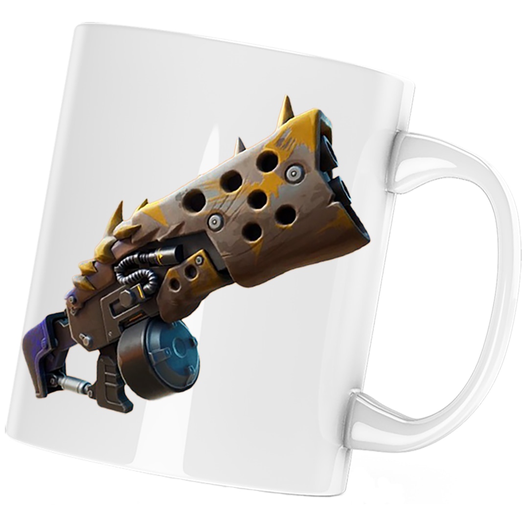 Bögre Fortnite Primal Shotgun Weapon, Fehér, 330 ml - eMAG.hu