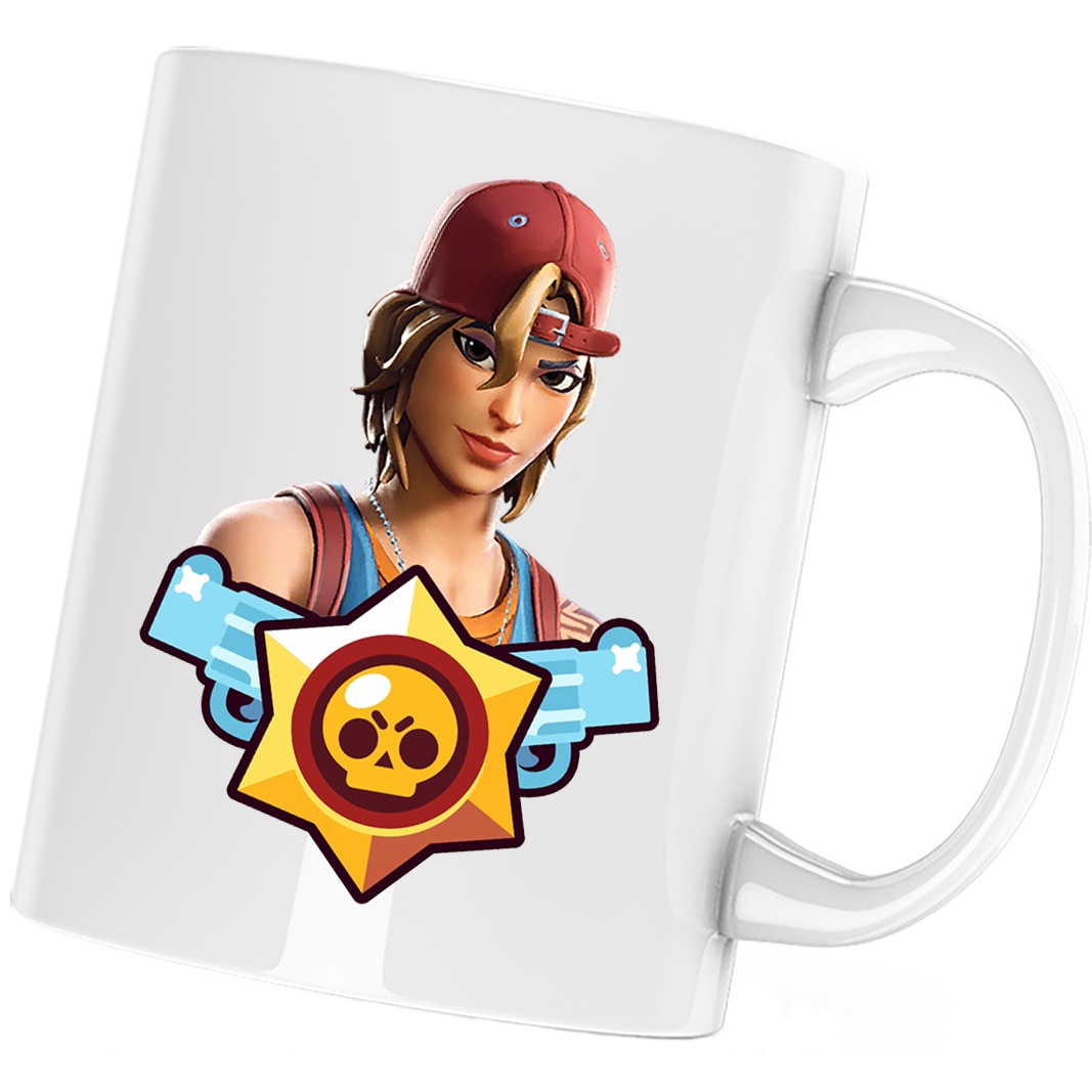 Cana Sparkplug Fortnite Brawl Stars, alba, 330 ml - eMAG.ro