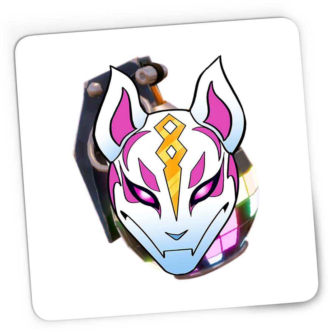 Гейминг подложка за мишка Drift Mask Fortnite Magenta Bomb, 21x19 см ...