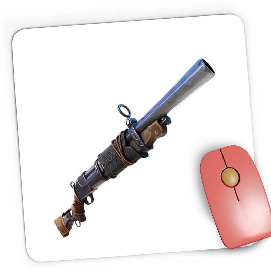 Mousepad Gaming Fortnite Makeshift Shotgun Weapon, 21x19 cm - eMAG.ro