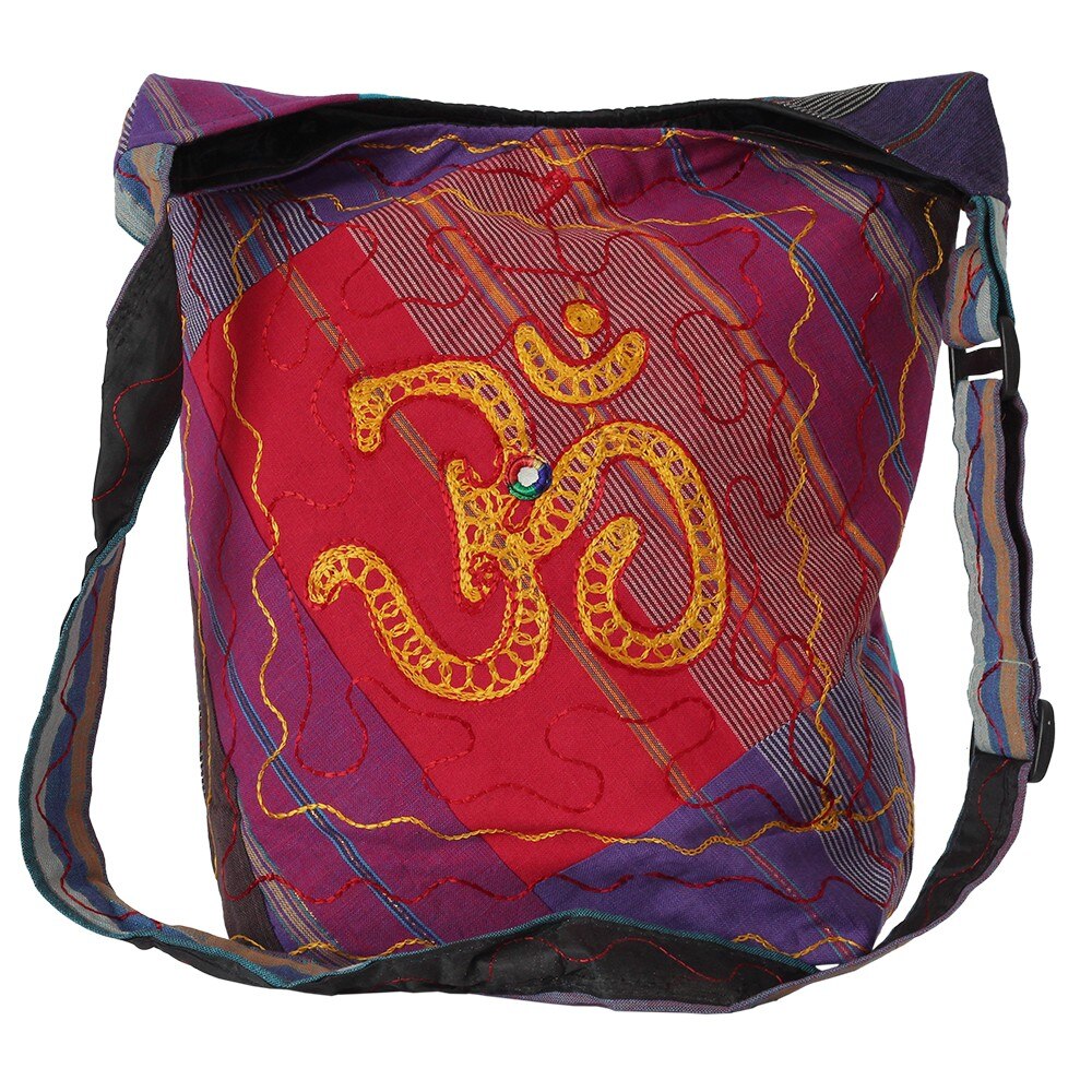 Geanta UNICAT din material textil, handmade in Nepal, EMLHB150 - eMAG.ro