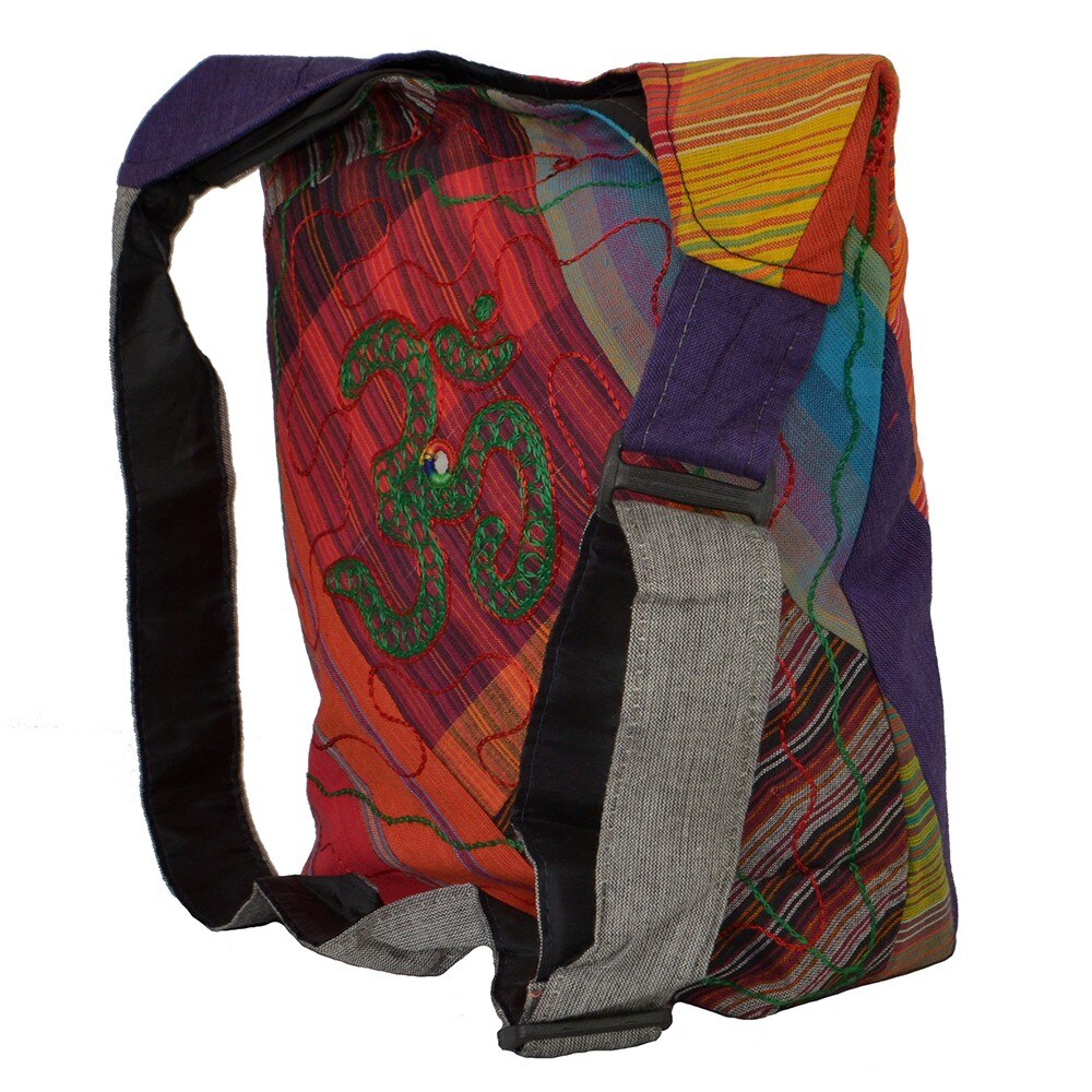 Geanta UNICAT din material textil, handmade in Nepal, EMLHB107 - eMAG.ro