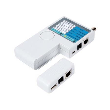 Tester cabluri 5-in-1 RJ45/RJ11/USB/BNC Velleman - eMAG.ro
