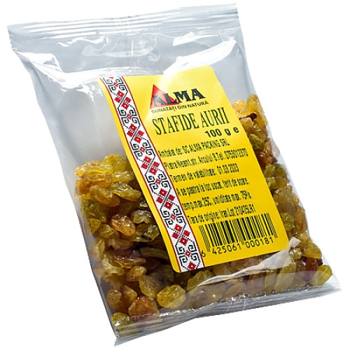 Stafide Aurii 100g Alma - eMAG.ro