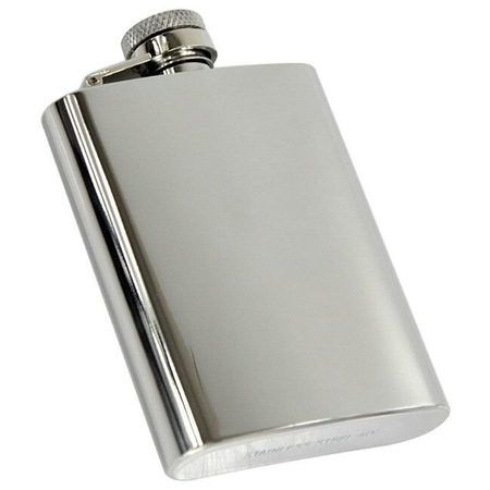 Butelca metalica, MIL-TEC, Otel inoxidabil, 110ml - eMAG.ro