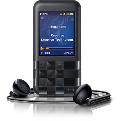 MP4 Player Creative Zen Mozaic 4GB, EZ300, Speaker incorporat, FM ...