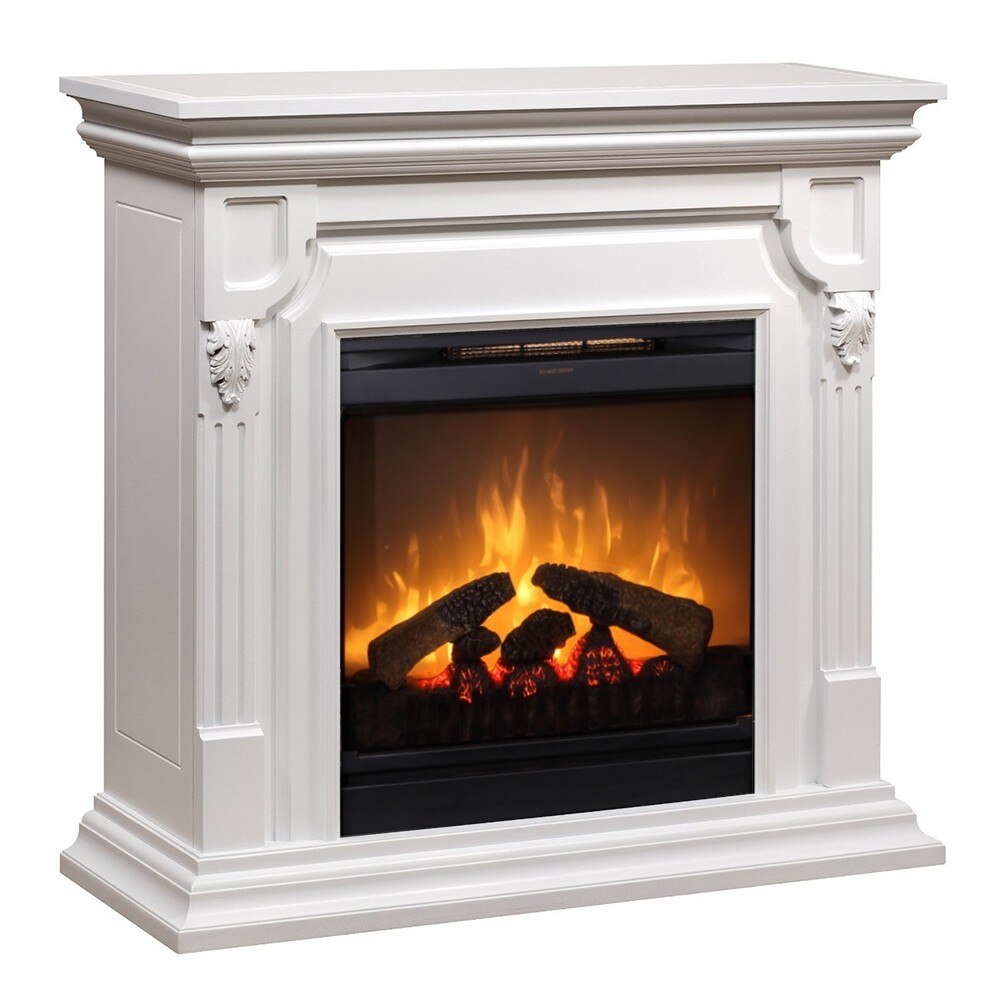 Semineu Toronto Alb - cu focar electric 3D Dimplex Optiflame DF2010-EU ...