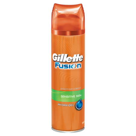 Gillette Fusion Sensitive гел за бръснене, 200 мл - eMAG.bg
