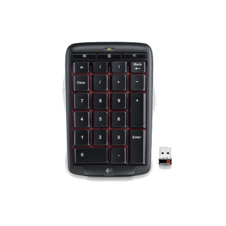 Tastatura Logitech N305 Nano Unifying Cordless Number Pad, USB 2.0 ...