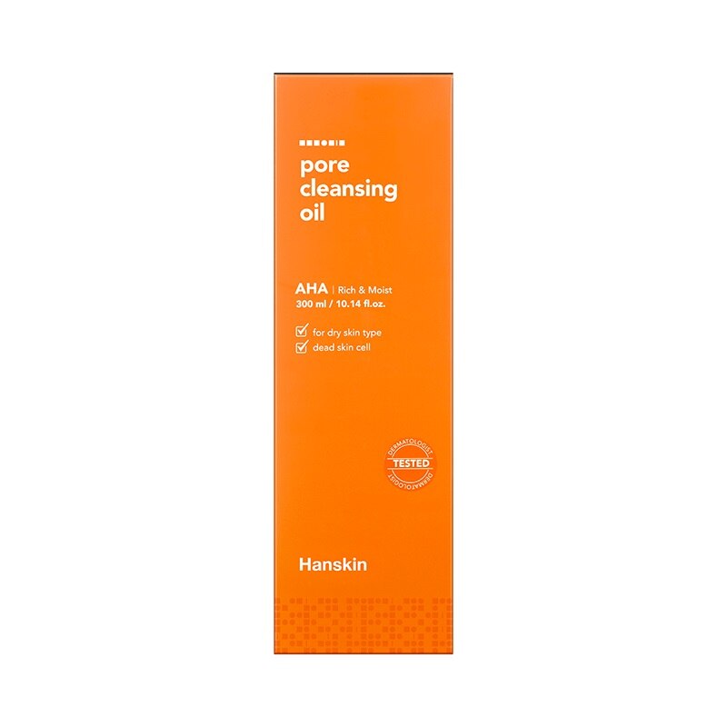 Ulei demachiant cu acizi AHA, Hanskin, 300 ml - eMAG.ro