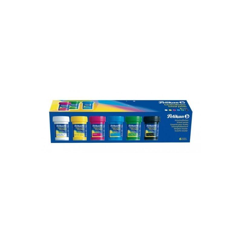 Acuarele Guase Pelikan 25ml 6/set - eMAG.ro