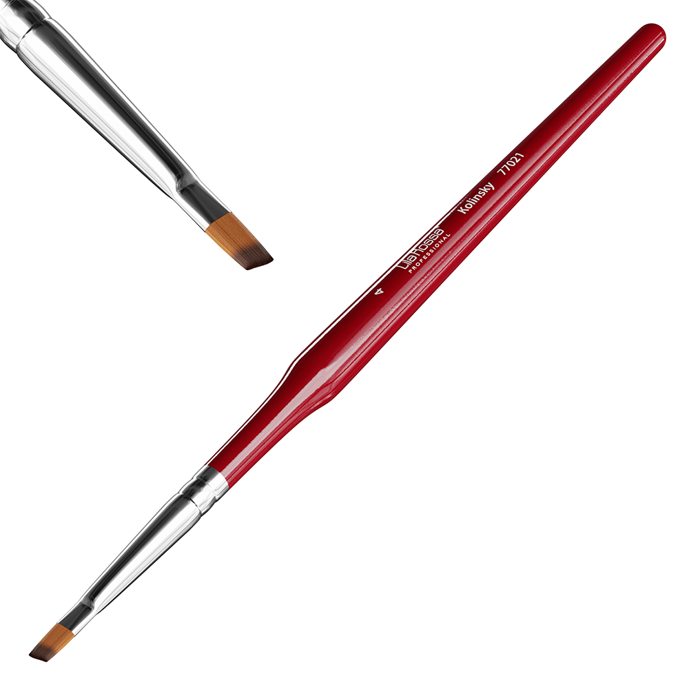Lila Rossa KOLINSKY 4 ferde hegyű ecset - eMAG.hu