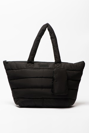 Ted Baker, Geanta shopper cu aspect matlasat Quinsin, Negru - eMAG.ro