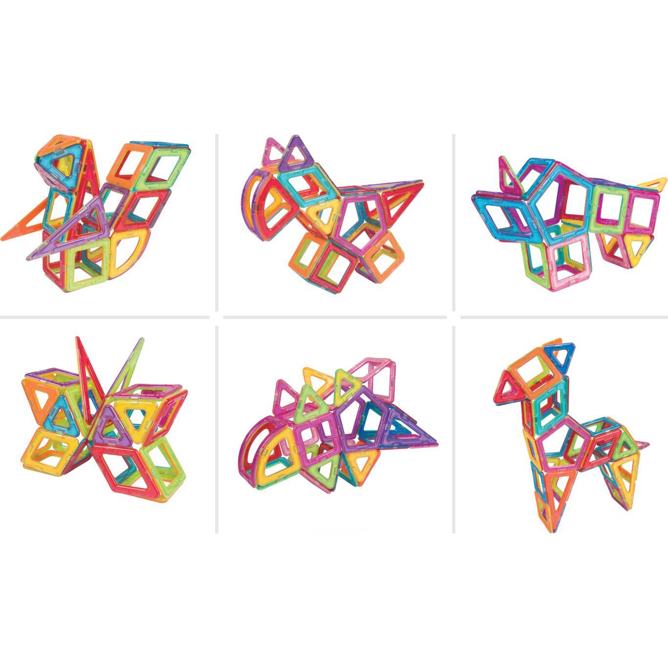 Конструктор Magical Magnet Animal Set, 55 части - eMAG.bg