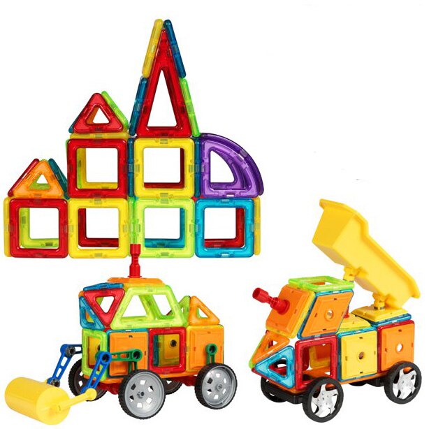 Конструктор Mappy Magical Magnet Bulldozer, 162 части - eMAG.bg