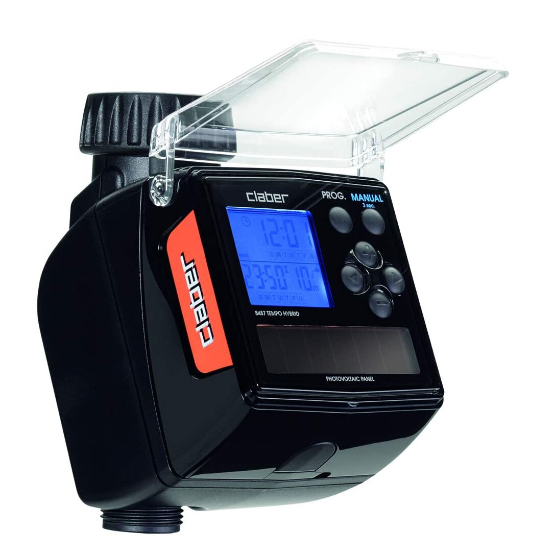 Programator pentru sistem de irigatie, CLABER, Tempo Hybrid 8487, cu ...