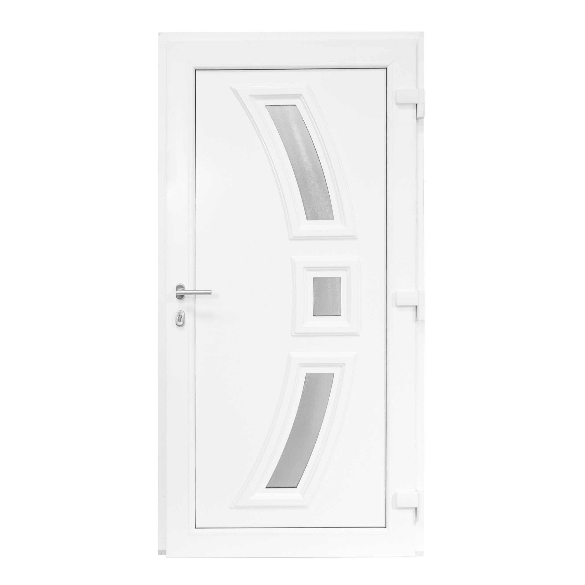 Usa intrare PVC Affa, 5 camere izolare, 1000x2000 mm, deschidere ...