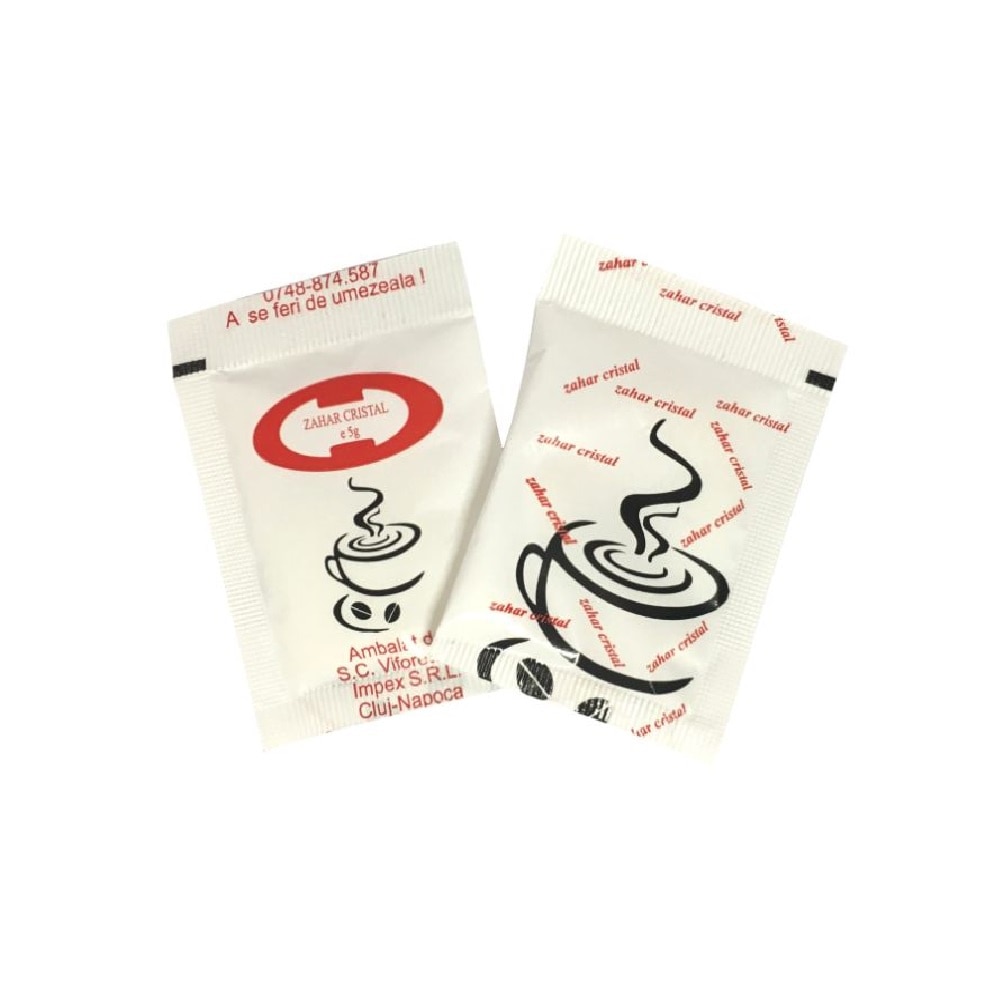 Zahar Alb 5g, 200 Pliculete, Ambalat in Cutie de Carton - eMAG.ro