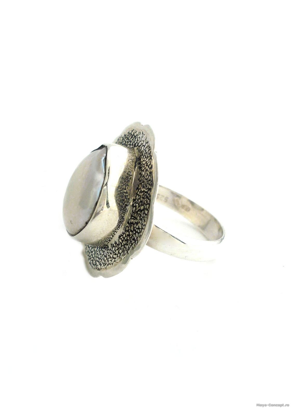 Inel dama, argint 925 cu Sidef, 57 mm - eMAG.ro