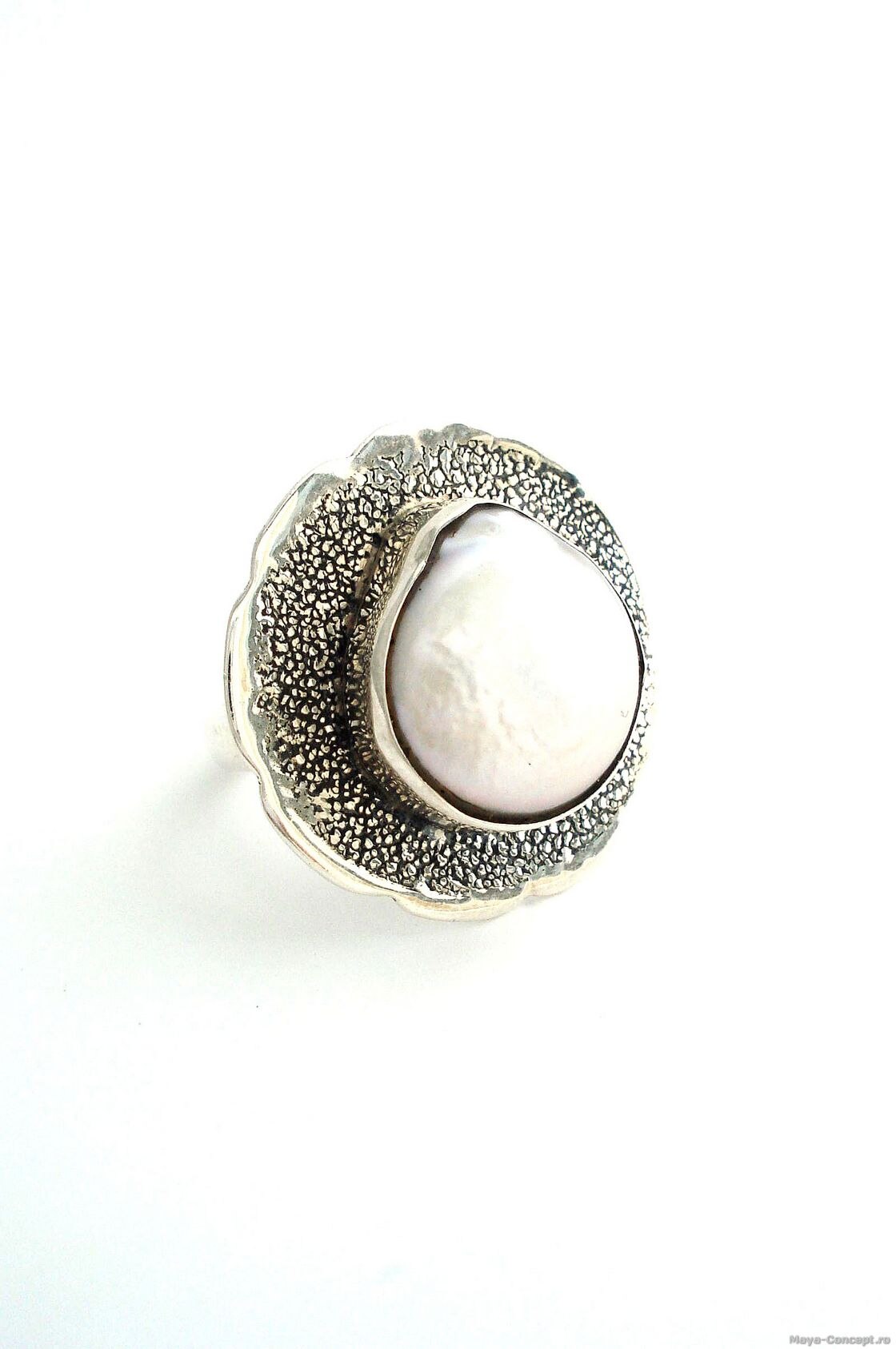 Inel dama, argint 925 cu Sidef, 57 mm - eMAG.ro