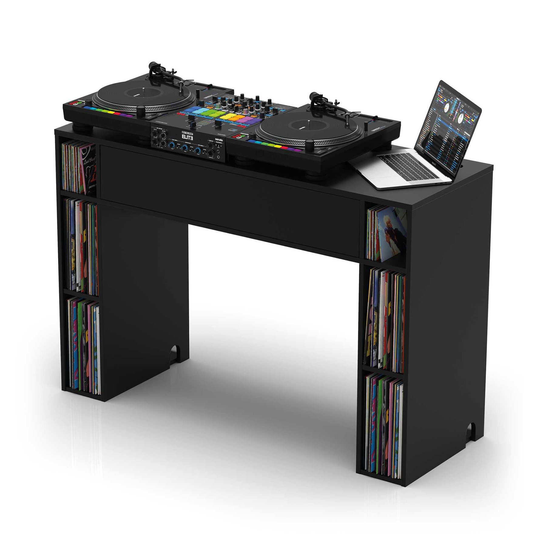Pupitru Dj, Glorious Modular Mix Station, MDF, dimensiune 135x48x91 cm ...