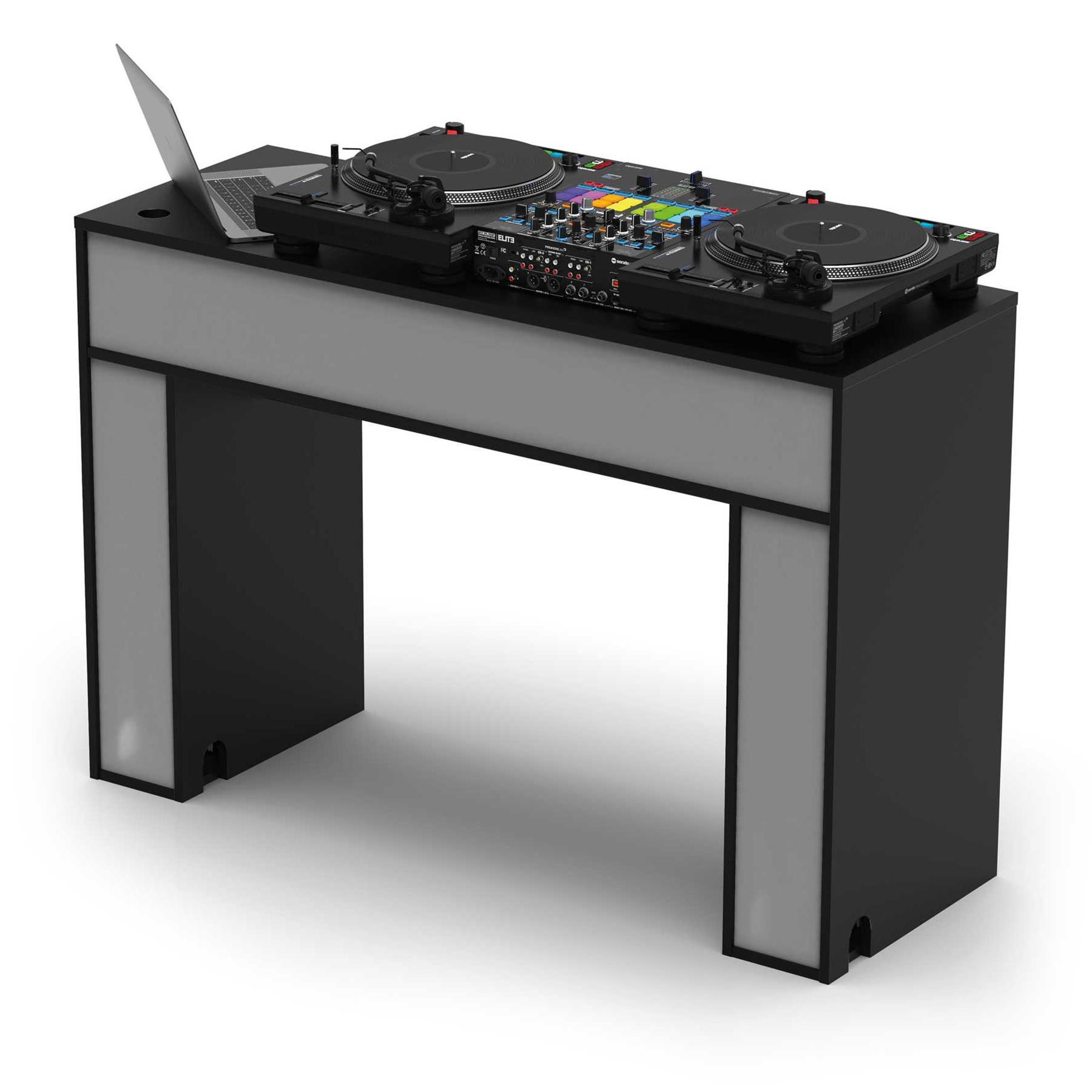 Pupitru Dj, Glorious Modular Mix Station, MDF, dimensiune 135x48x91 cm ...