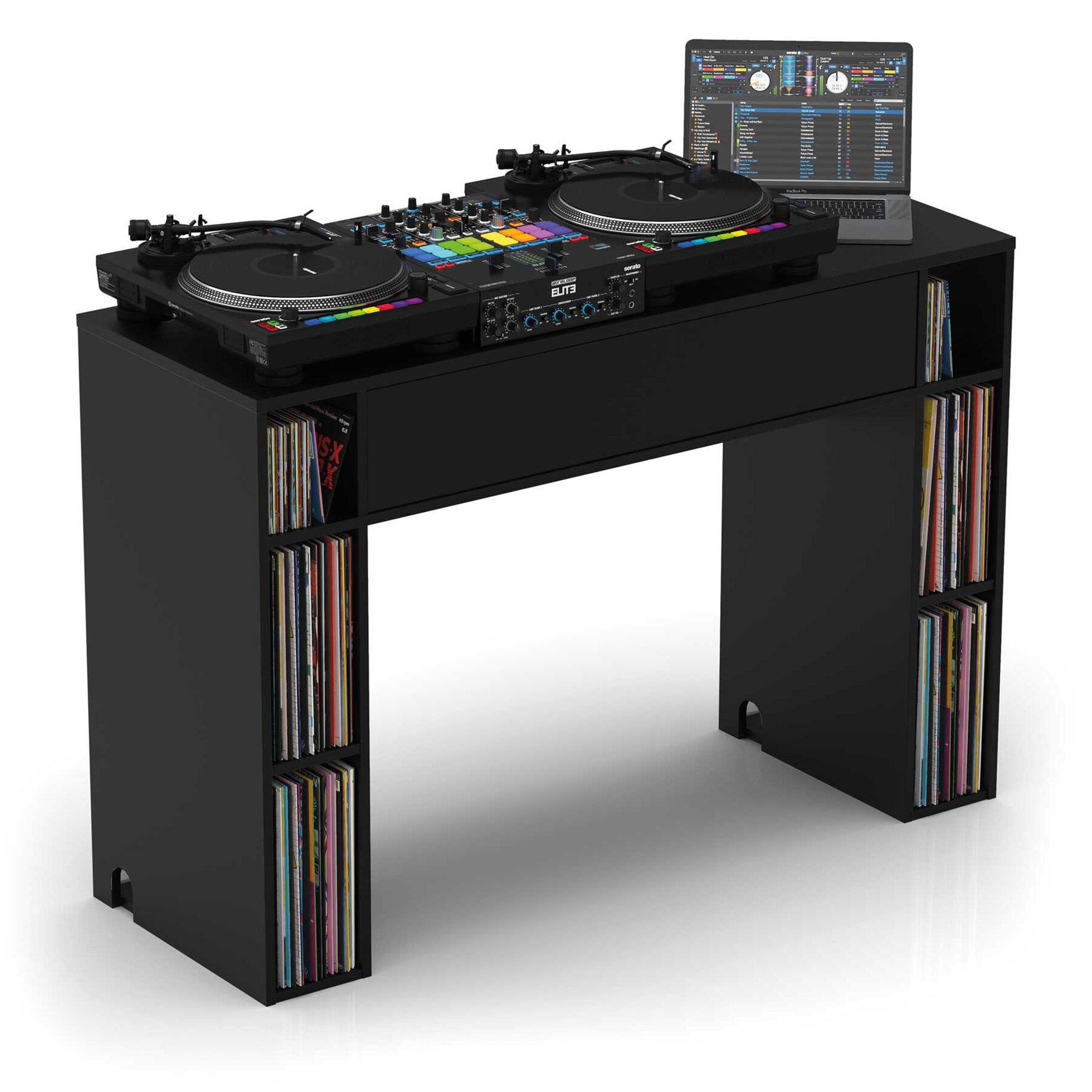 Pupitru Dj, Glorious Modular Mix Station, MDF, dimensiune 135x48x91 cm ...