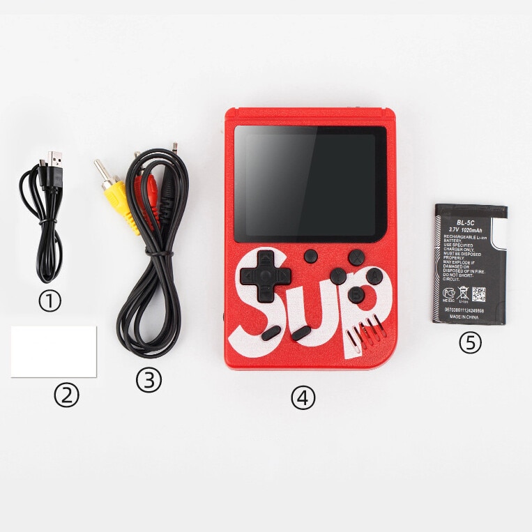Consola SUP Game Box, 400 jocuri, Rotita volum, Ecran LCD de 3.0 ...