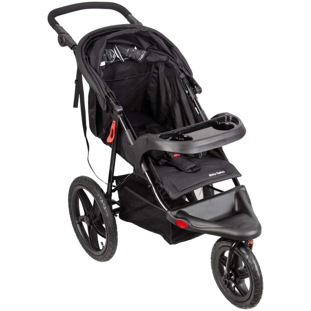 Carucior sport pliabil Moby System MOUNTAIN, Negru - eMAG.ro