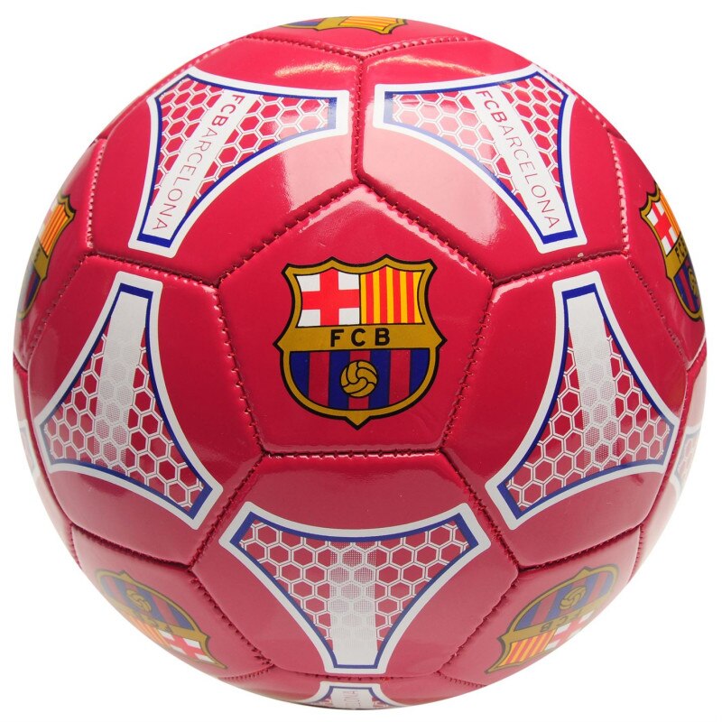 Minge fotbal Chereven, FC Barcelona, Marimea 5, Rosu - eMAG.ro