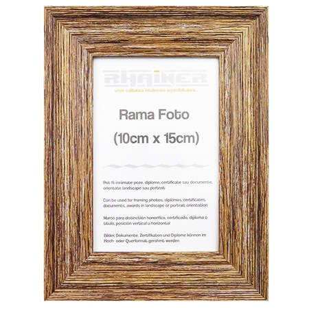 Рамка за снимки Bilbao, Rhainer, кафе, 10x15 - eMAG.bg